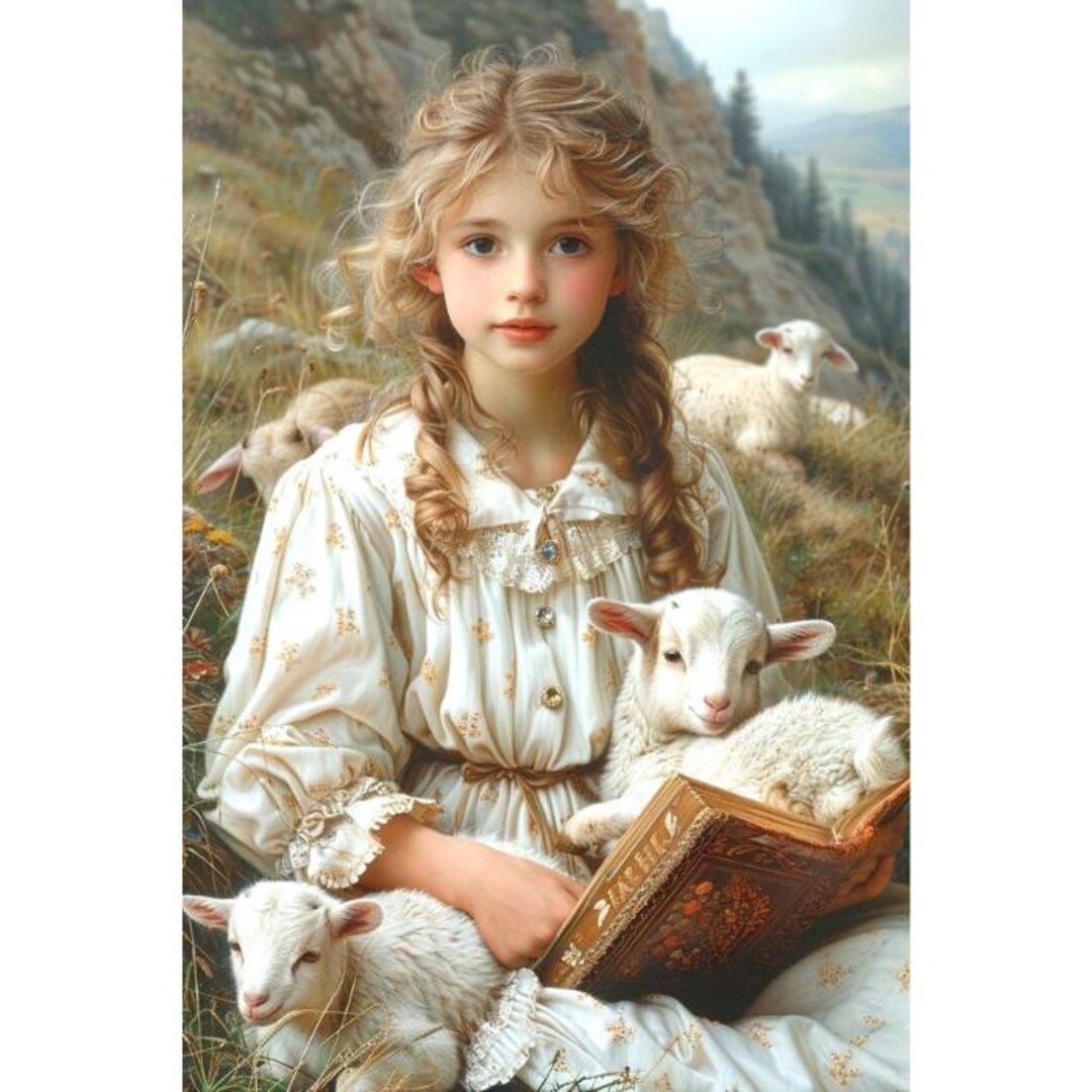 Counted Cross Stitch Pattern "with a Sheep 64" - Etsy