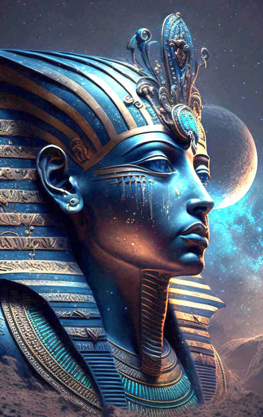 Counted Cross Stitch Pattern "tutankhamun 6" - Etsy