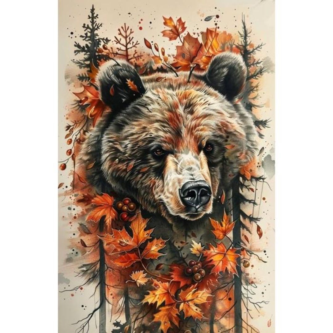 Counted Cross Stitch Pattern "bear 121" - Etsy