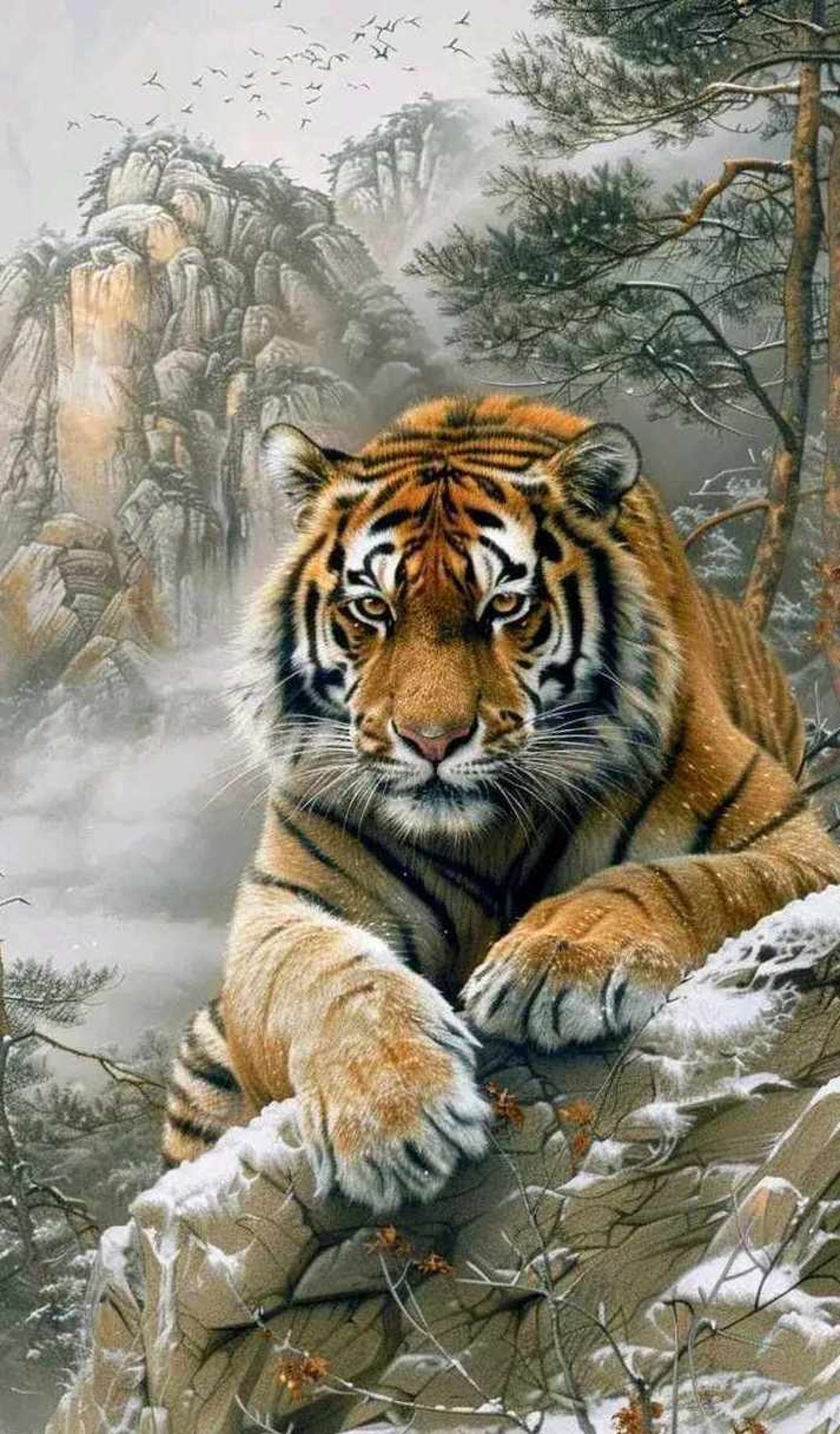 Counted Cross Stitch Pattern "tiger 103" - Etsy