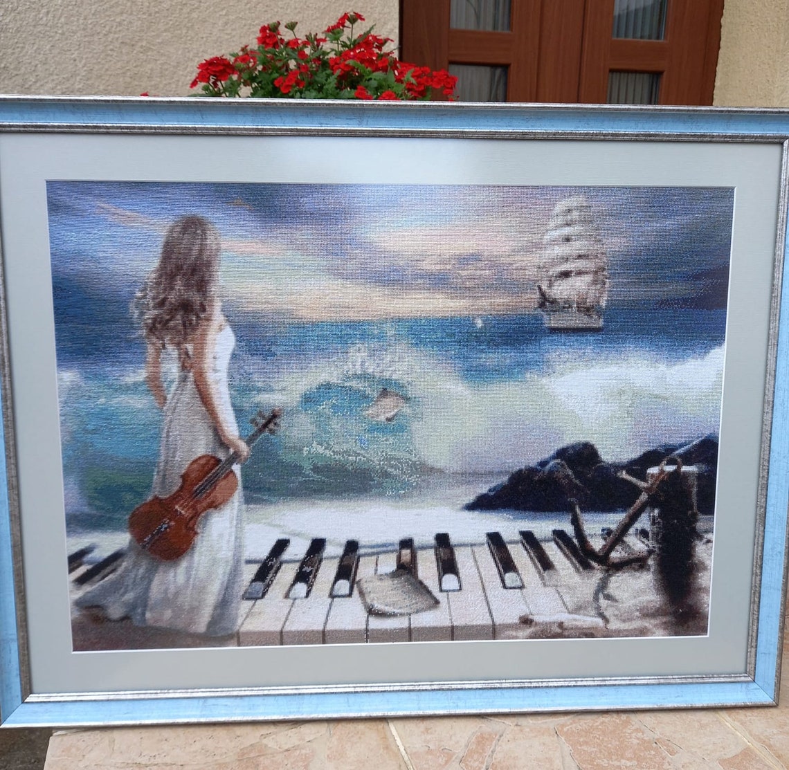 Counted Cross Stitch Pattern "music Sounds 79" - Etsy