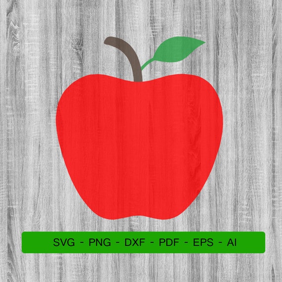 Apple svg vector Apple SVG Pack 2 Dxf Files Apple Svg Files For Cricut ...