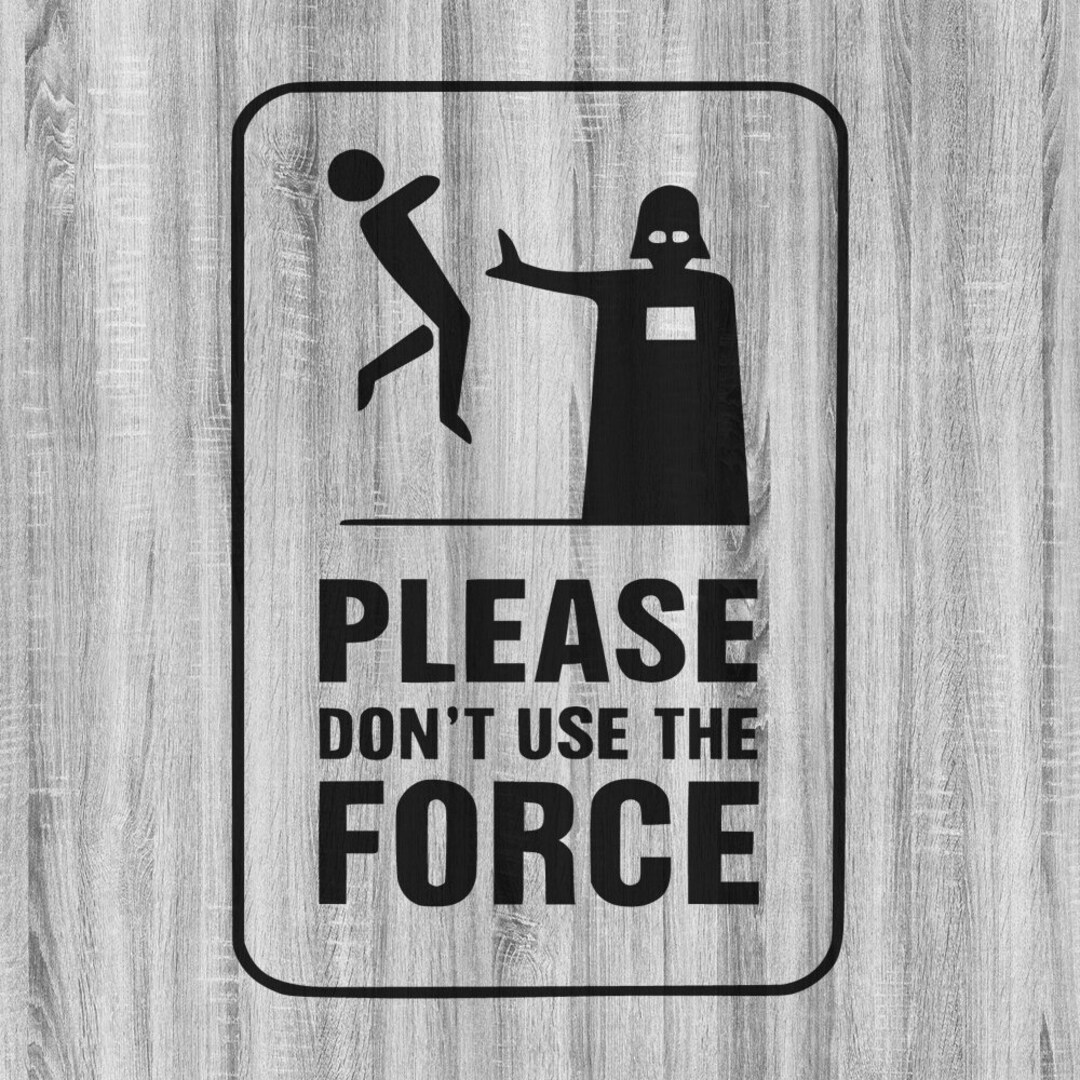 Please Don't Use the Force Bundle SVG, Star Saga SVG Bundle, Mouse SVG ...