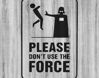 Use the Force - Etsy