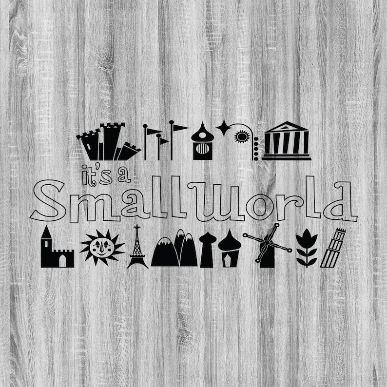 Small World SVG Bundle Mouse Parks SVG Bundle Mouse Vacation - Etsy