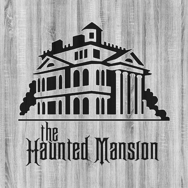 Haunted Mansion Svg - Etsy