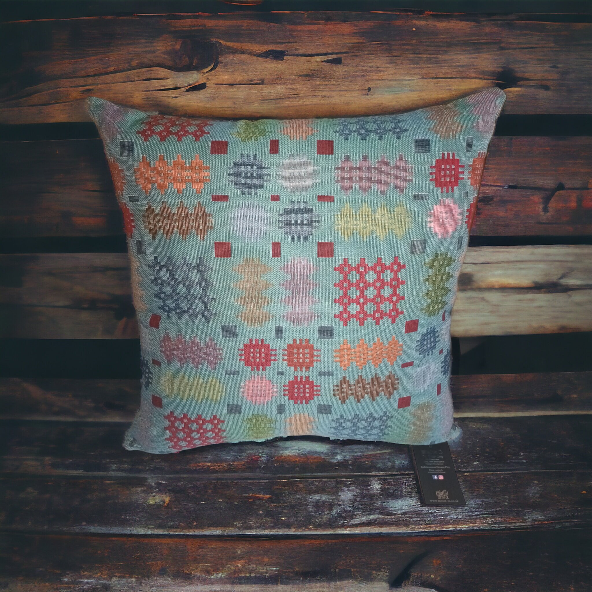 Welsh Tapestry Cushion Cover: Handmade Heritage Pillow - Etsy UK
