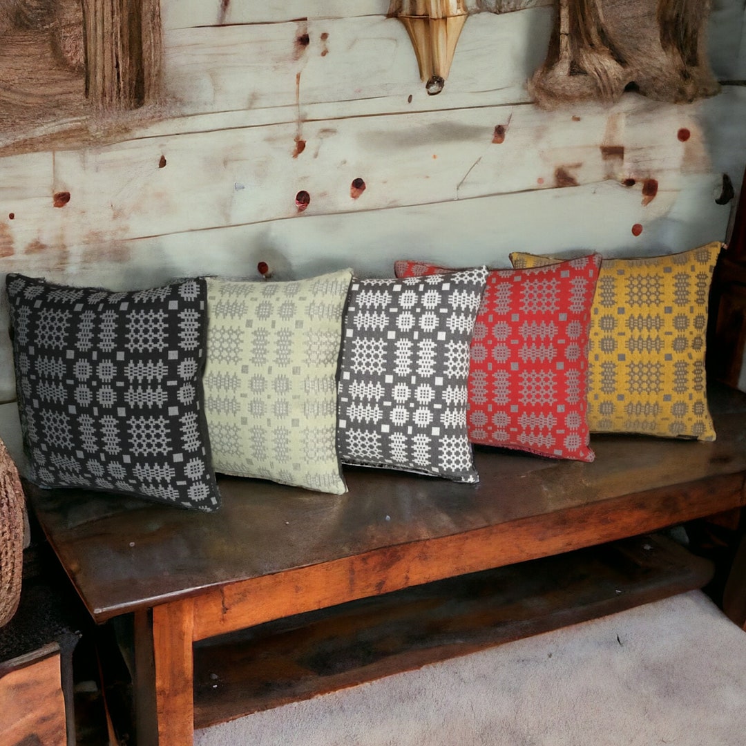 Welsh Tapestry Blanket Design Cushions, Cushion Covers, - Etsy UK