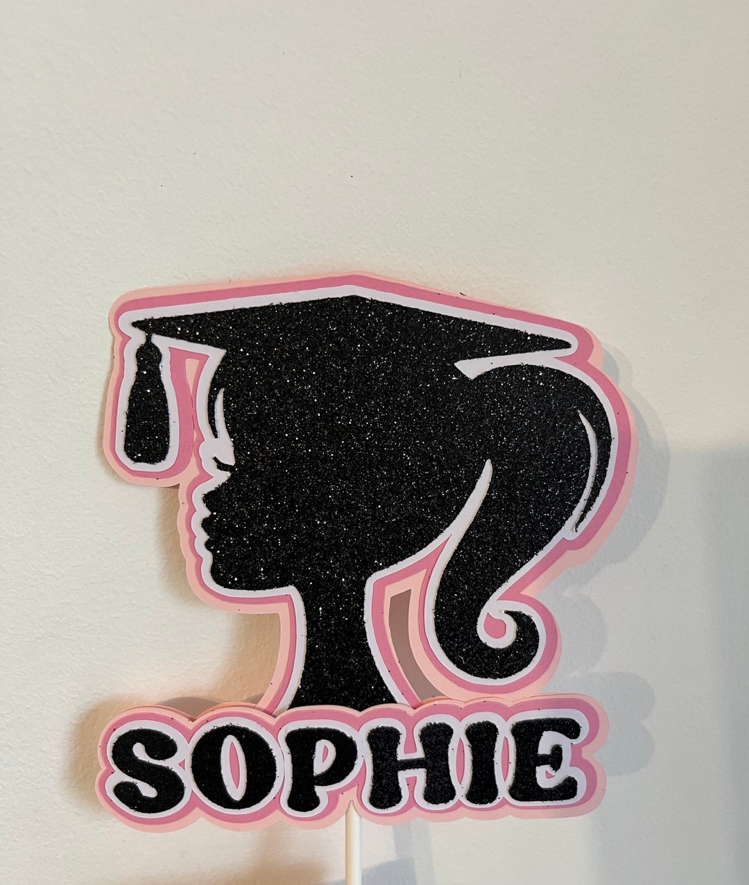 Personalised Graduation Cake Topper - Etsy