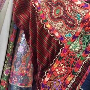 Palestinian Wedding Dress Traditional Costume Embroidery Women Dress ...