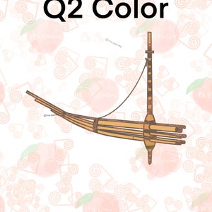 Hmong Qeej, Q2-color JPEG, PNG, Digital Download - Etsy