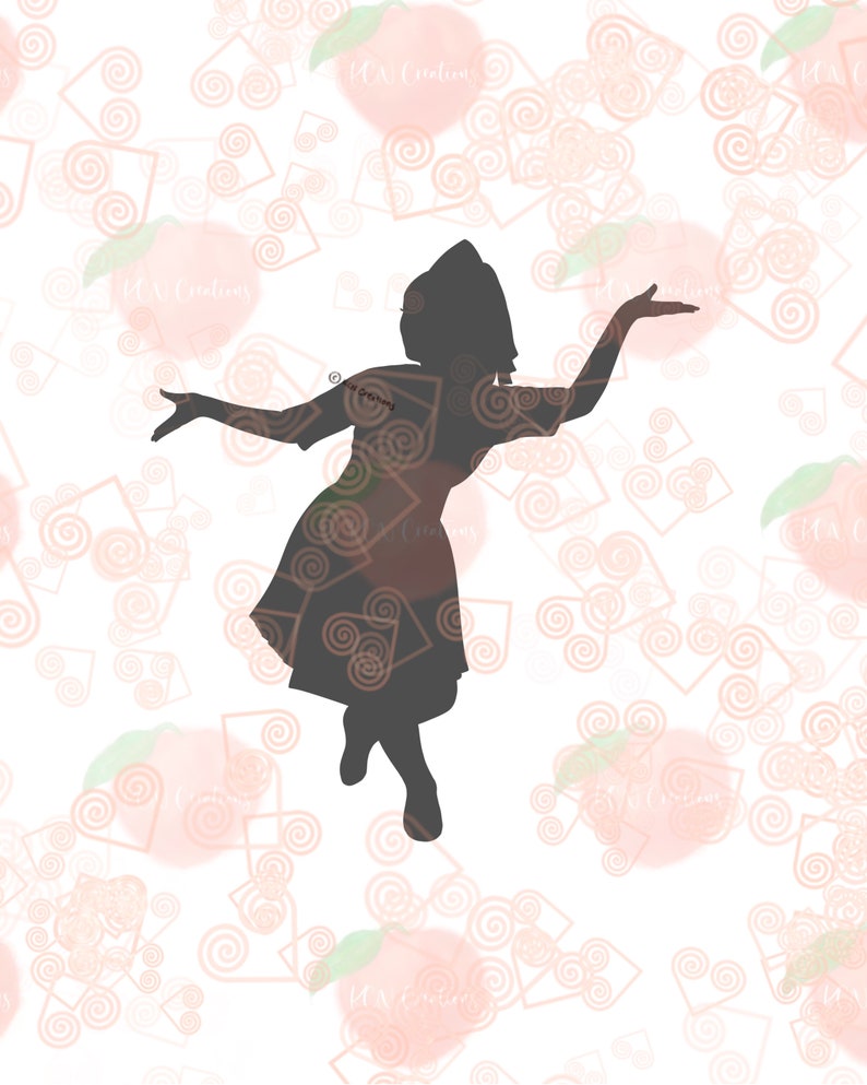 Hmong Dance Silhouette Pack 3 JPEG. PNG. Digital File. - Etsy