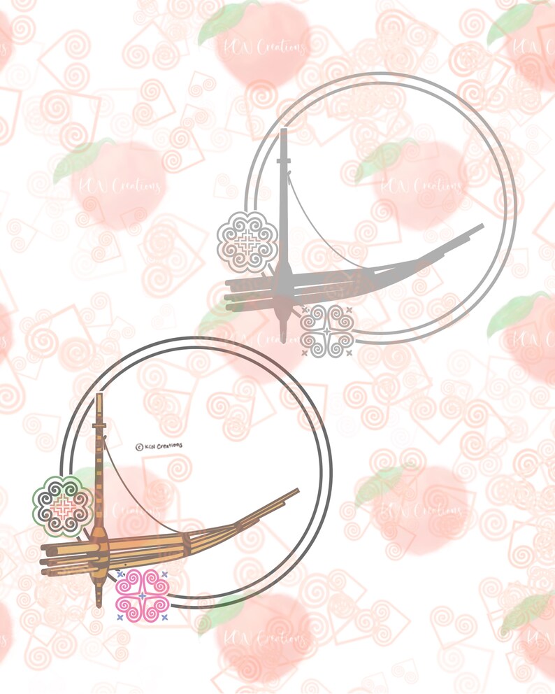 Hmong Qeej Pack 3. JPEG PNG PDF. Digital Files. - Etsy