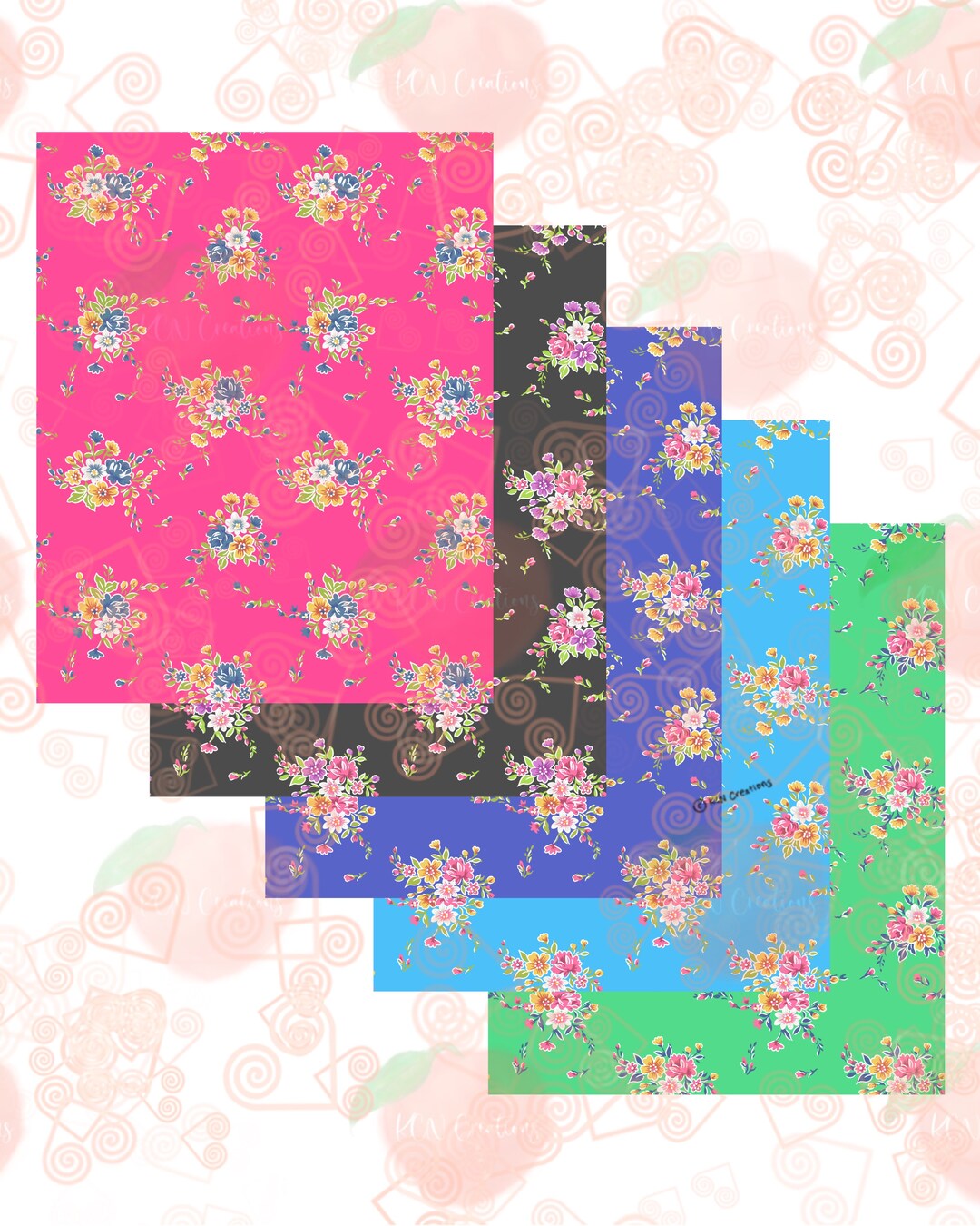 Hmong Thai Li Loos Pattern, Design 8. JPEG, PNG. Digital File. - Etsy