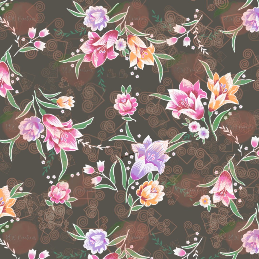 Hmong Thai Li Loos Pattern Design 11, JPEG, PNG, Digital Download ...