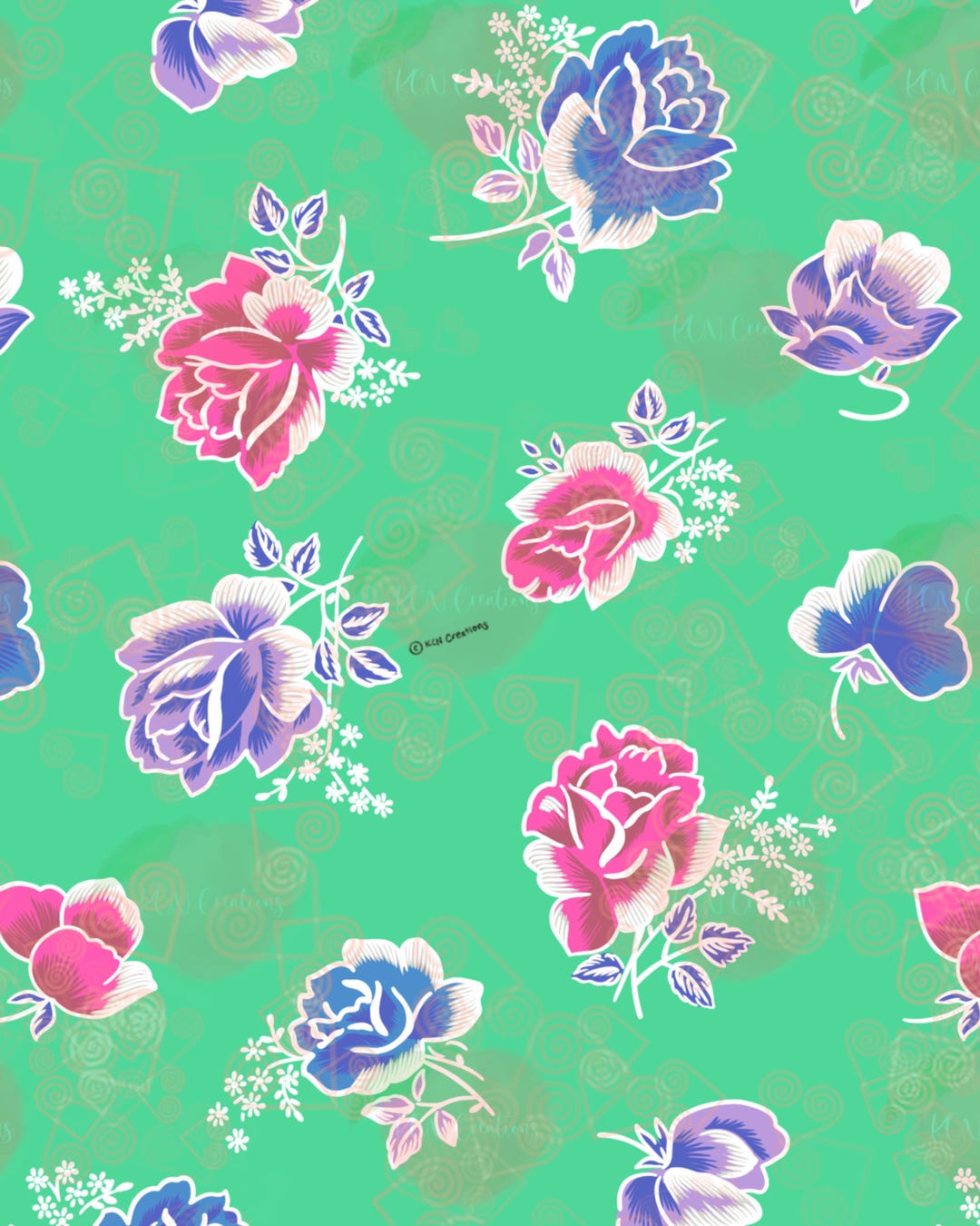 Hmong Thai Li Loos Pattern, Design 23, JPEG, PNG, Digital Download - Etsy