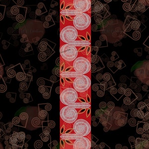 Hmong Paj Ntaub Qwj (PNQ) Pattern - #7, JPEG, PNG, Digital Download - Etsy