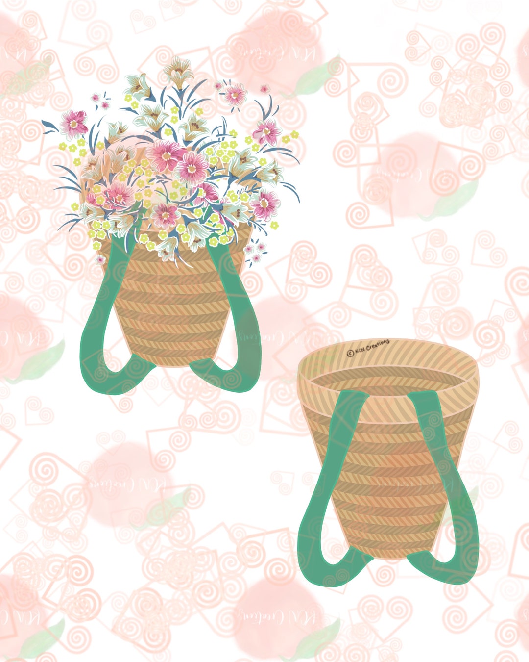 Bamboo Baskets 1 – Hmong, Lao, Thai, Southeast Asian, JPEG, PNG ...