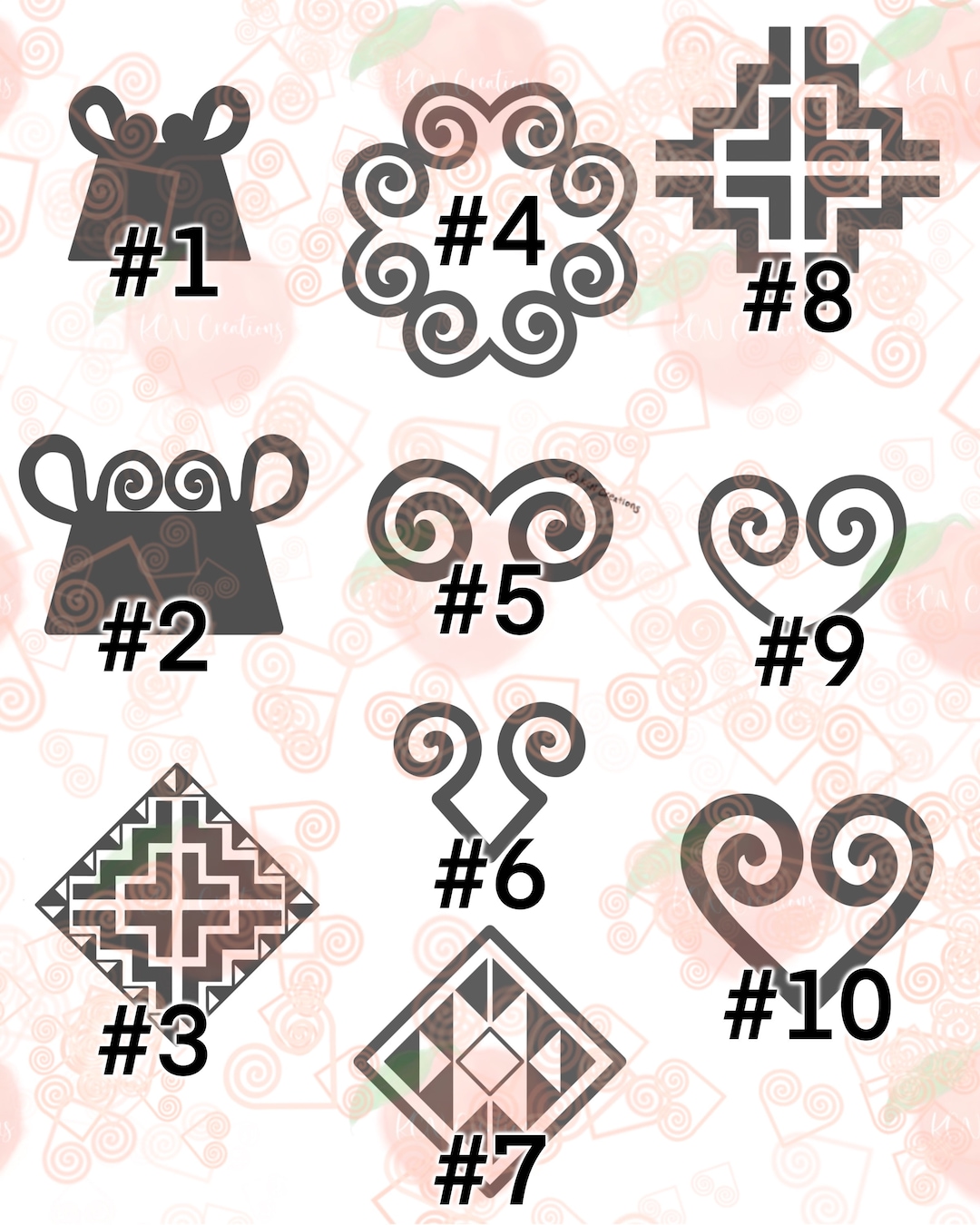 Hmong Digital Files, Starter Pack 1, JPEG, PNG, Digital Download - Etsy