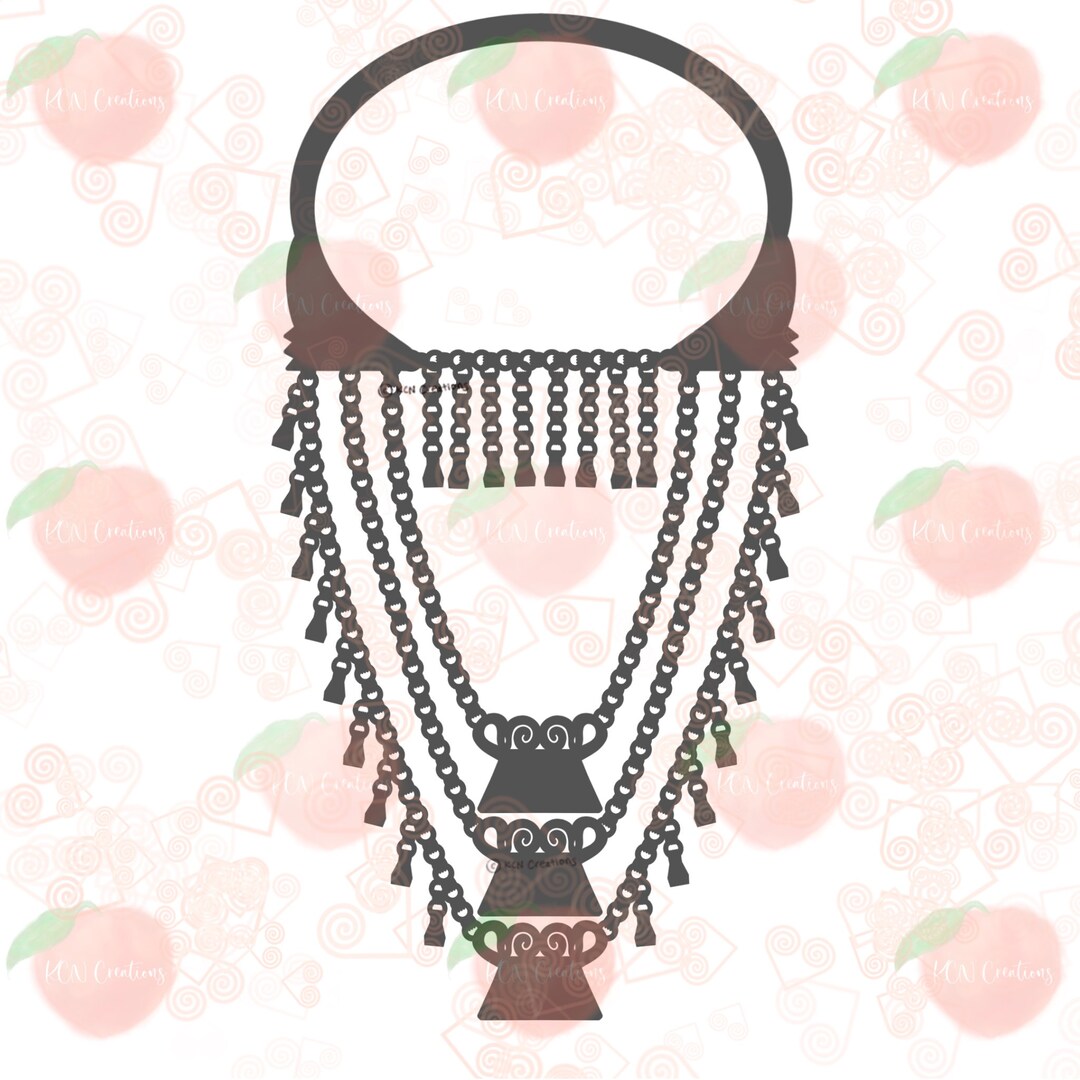 Hmong Xauv, Men Xauv 3 Phiaj, Dangles 2, Full and Front View, PNG ...