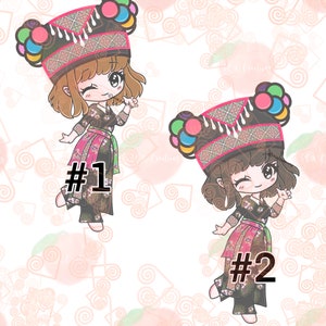 Chibi, Hmong Girl 3, JPEG, PNG, Digital Download - Etsy