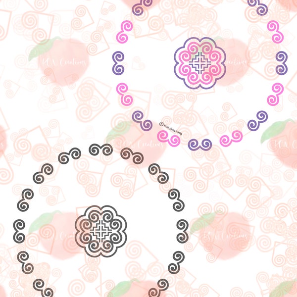 Hmong Qwj Design - Etsy