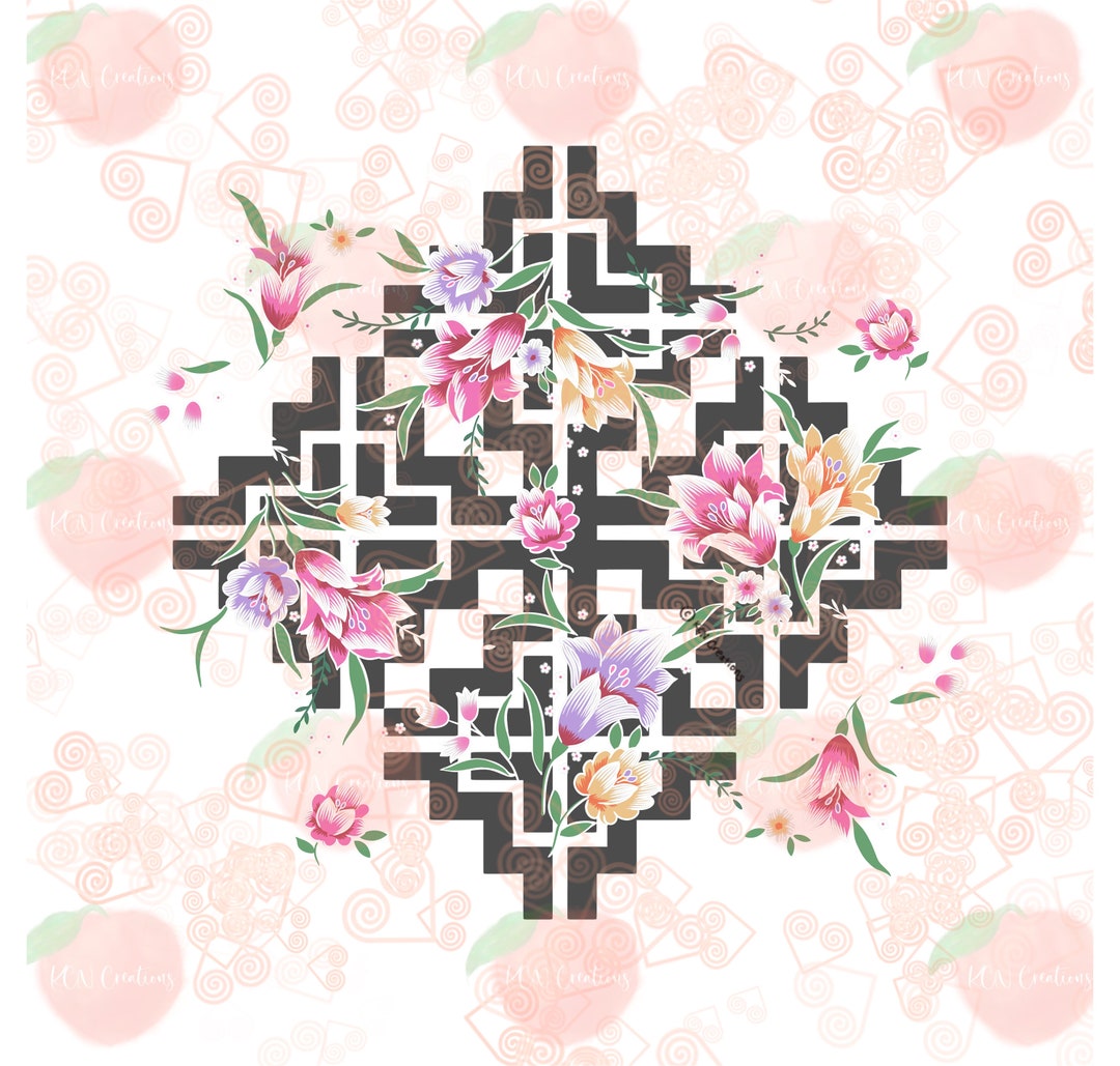 Hmong Inspired Design 17, JPEG PNG, Digital Download - Etsy