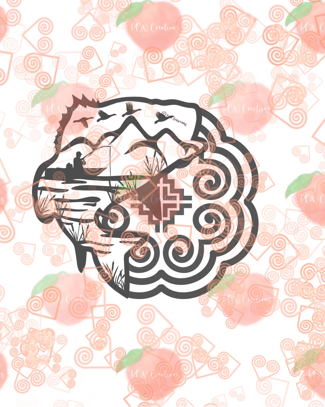 Fishing - Hmong Inspired, JPEG, PNG, Digital Download - Etsy