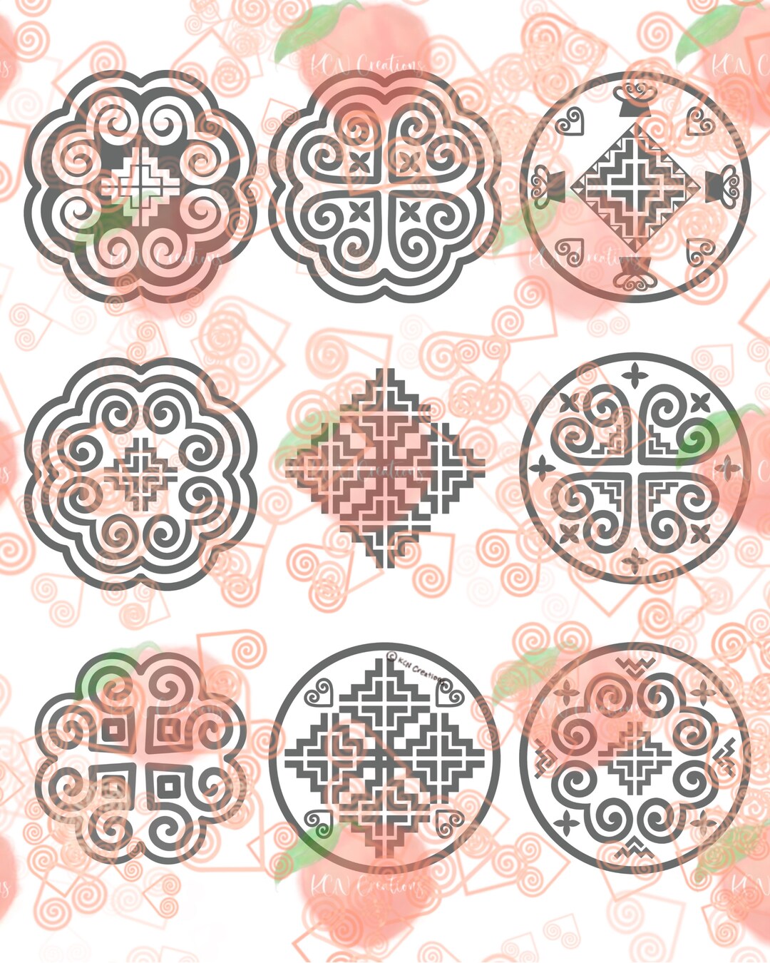 Hmong Digital Files, Pack 15, JPEG, PNG, PDF, Digital Download - Etsy