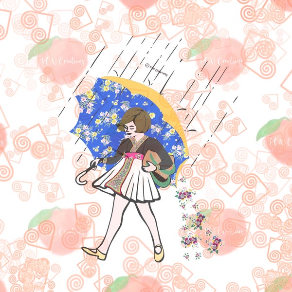 Morton Salt Girl Svg - Etsy