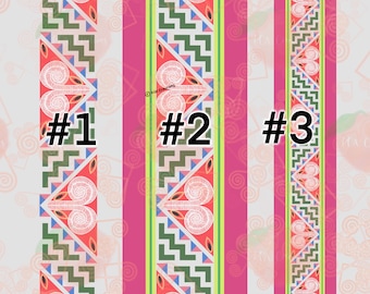 Hmong Lotus Design paj Ntaub Black and White - Etsy