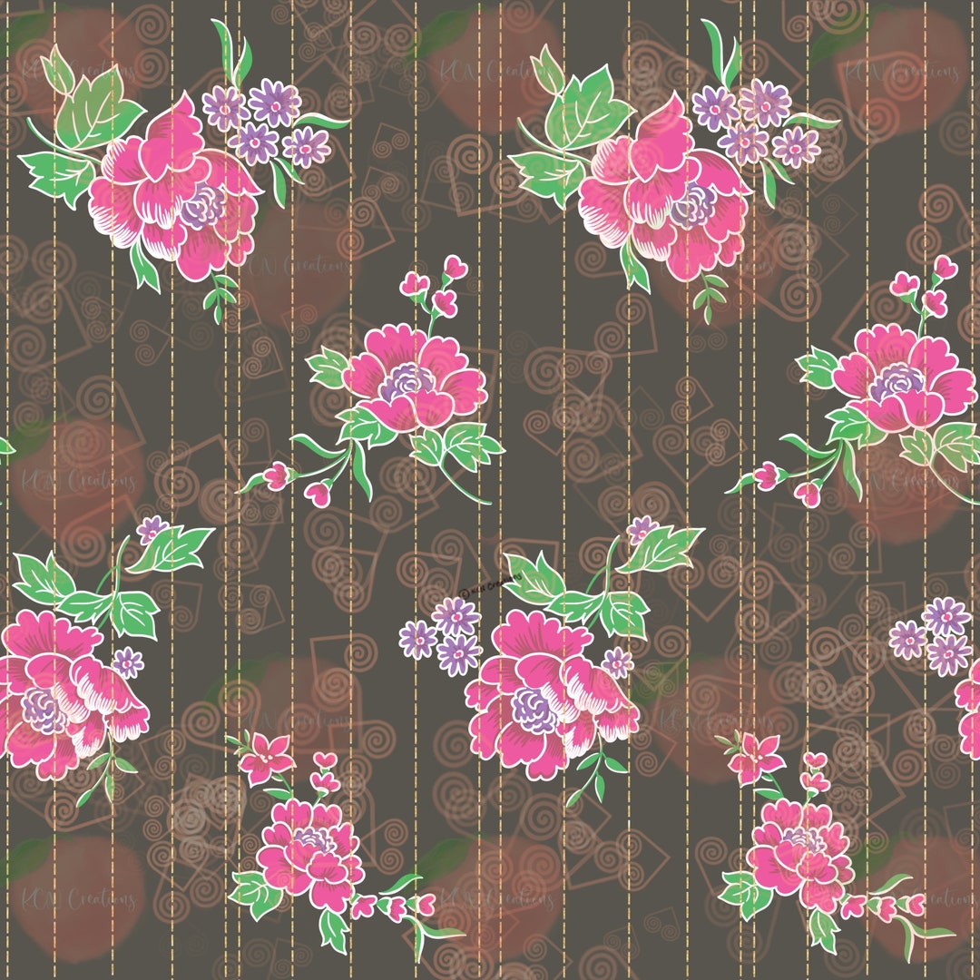 Hmong Thai Li Loos Pattern, Design 14, JPEG, PNG, Digital Download ...