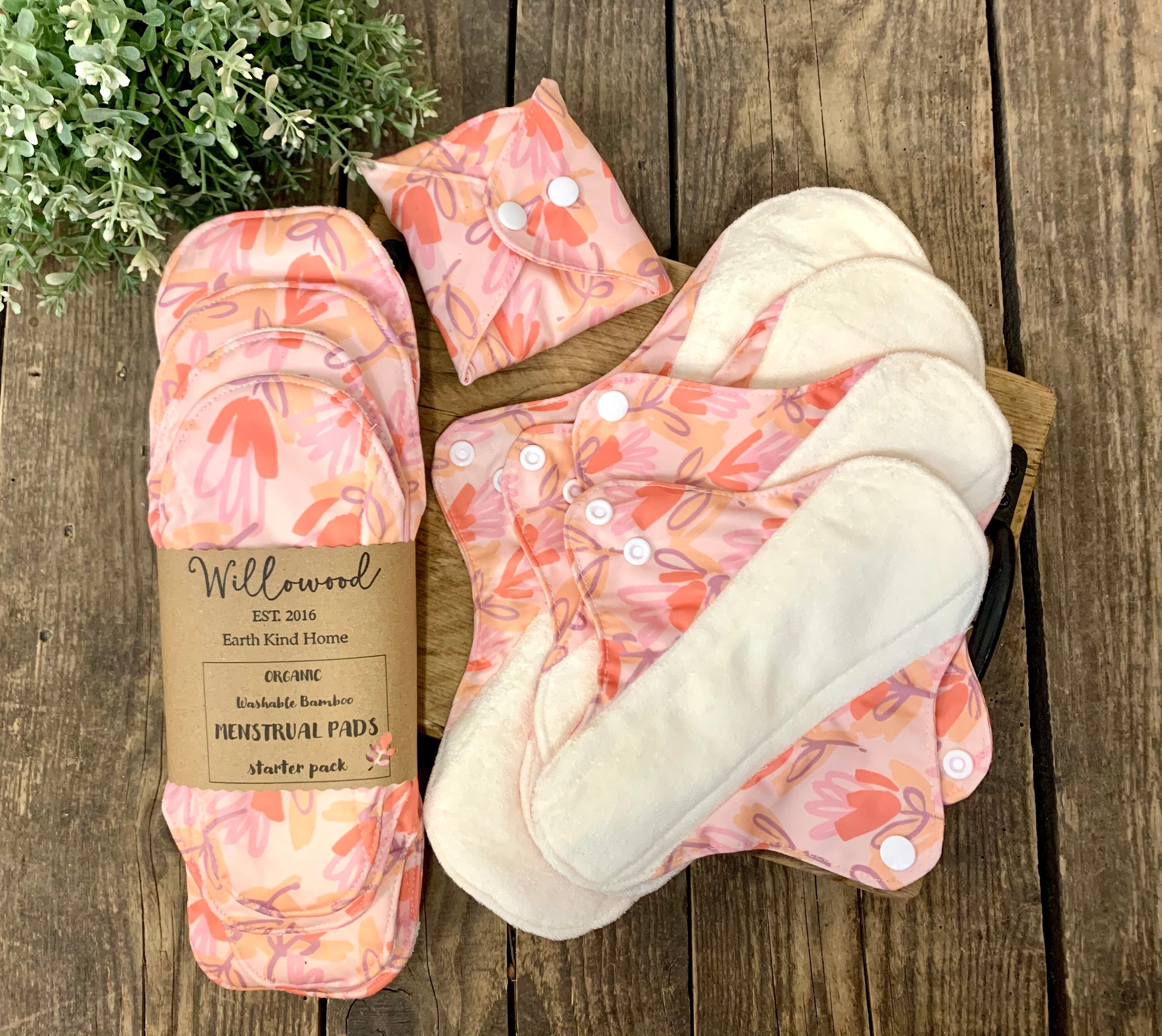 Reusable Cloth Sanitary Towels Menstrual Pads 4 sizes | Etsy