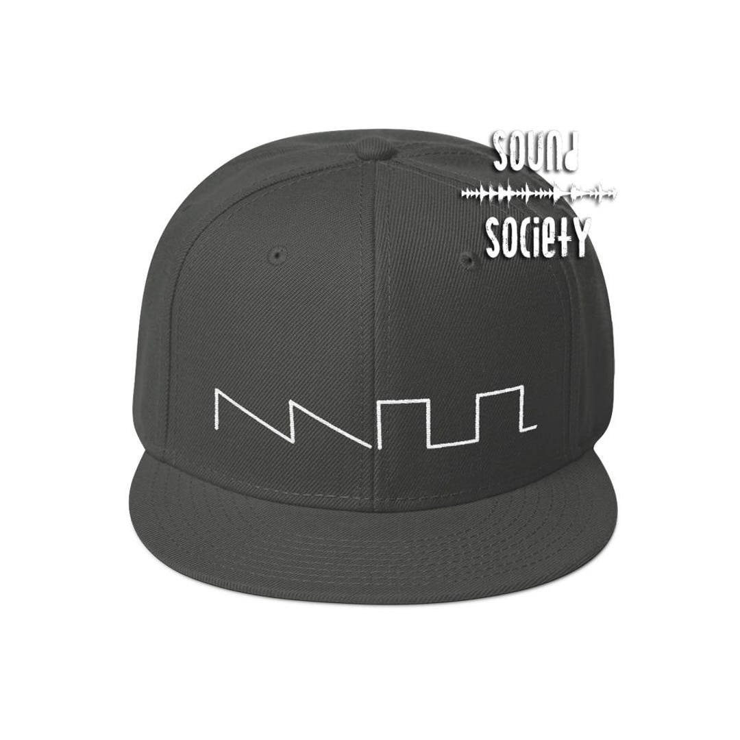 Saw Square Waveforms TB-303 Snapback Hat, Modular Synthesizer Hat ...