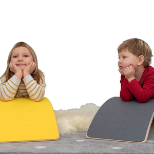 Wooden Balance Board Waldorf Wobble Toddler Kids Board Montessori ...