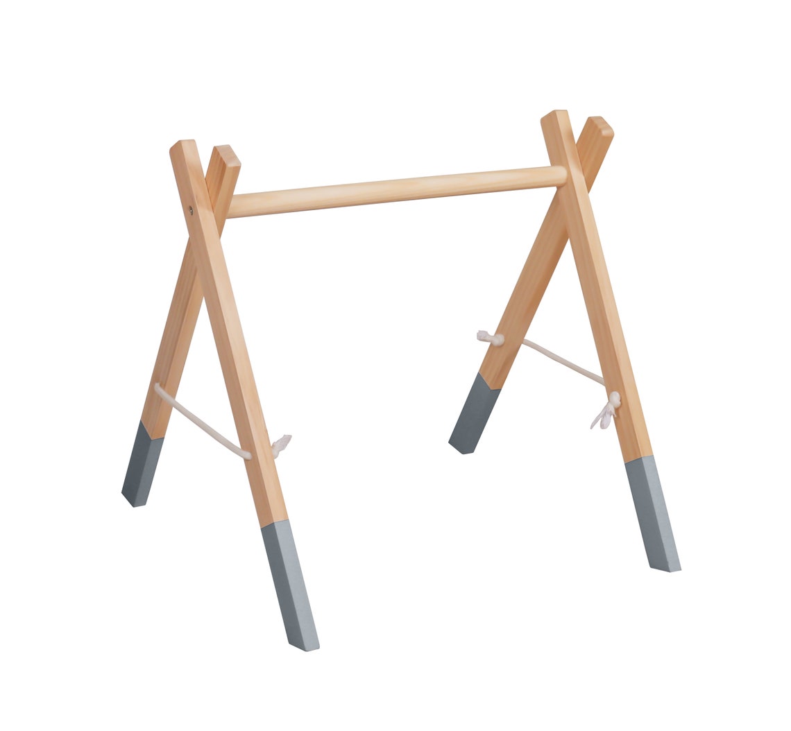 Wooden Baby Gym Activity Play Mat Playmat Wood Frame Stand - Etsy