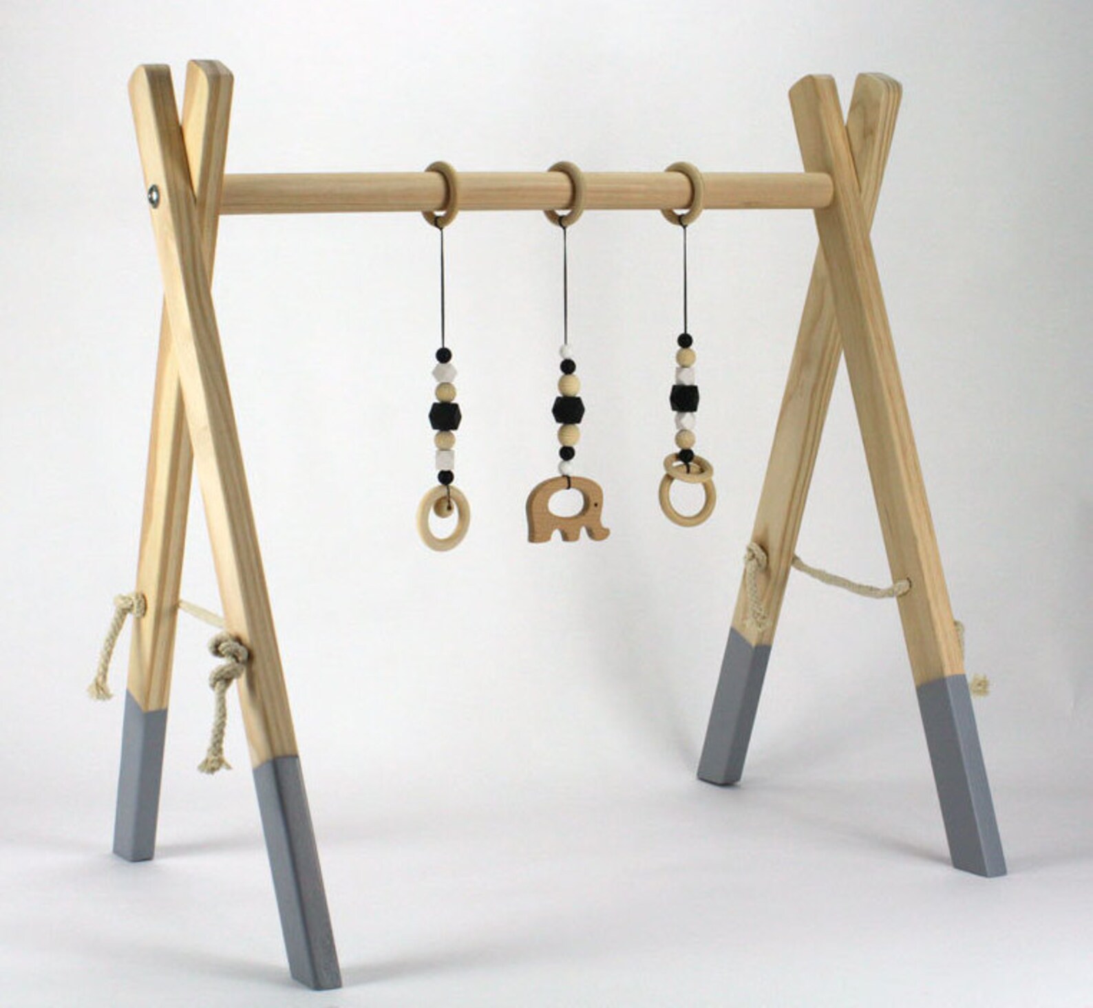 Wooden Baby Gym Frame Sale UK Activity Arch Baby Shower Gift - Etsy UK