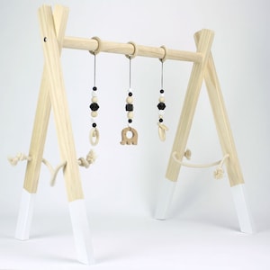 Wooden Baby Gym Frame Sale UK Activity Arch Baby Shower Gift - Etsy UK
