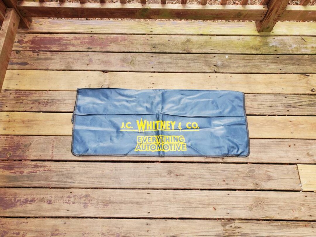 Vintage J.C. Whitney & Co Everything Automotive Fender Cover - Etsy