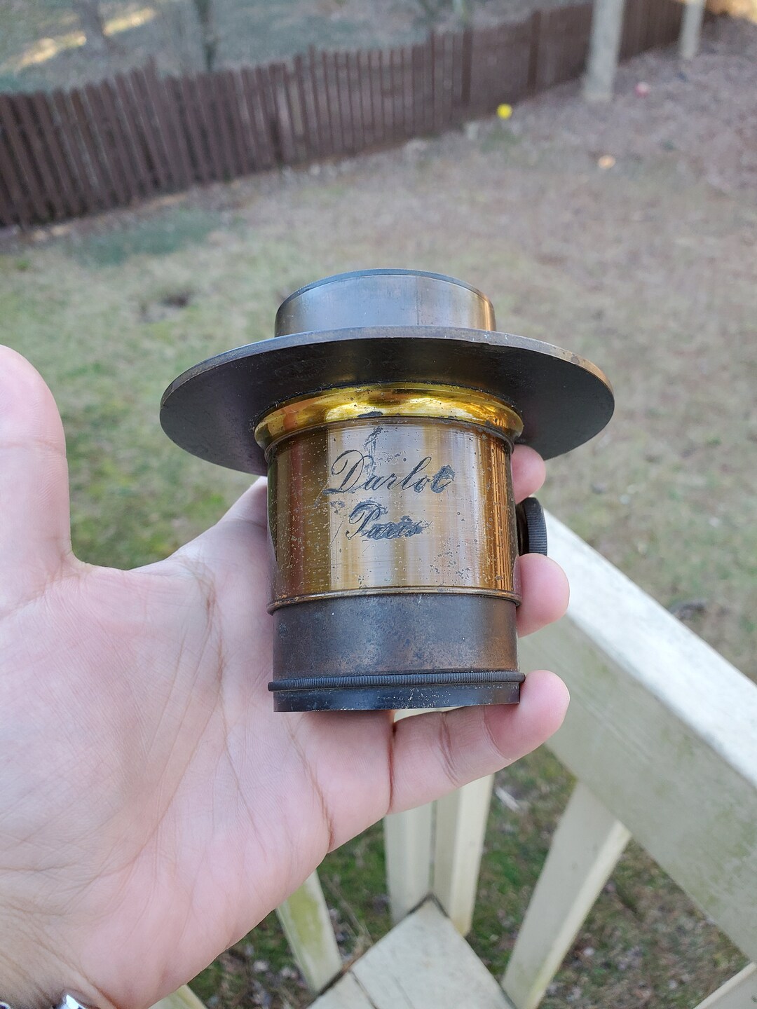 Vintage G.H. Stoelting Darlot Paris Lens Optical Lens - Etsy