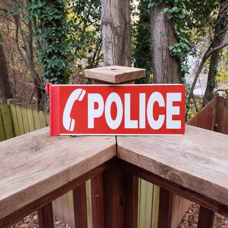 Police Signs - Etsy