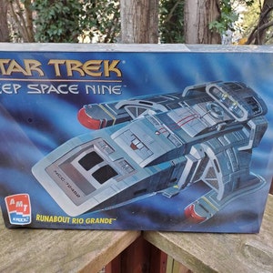 Vintage AMT ERTL Star Trek Deep Space Nine Runabout Rio Grande Sealed ...