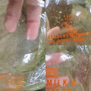 Vintage R L Mathis Milk Dairy Bottle Mathis Milk Bottle - Etsy
