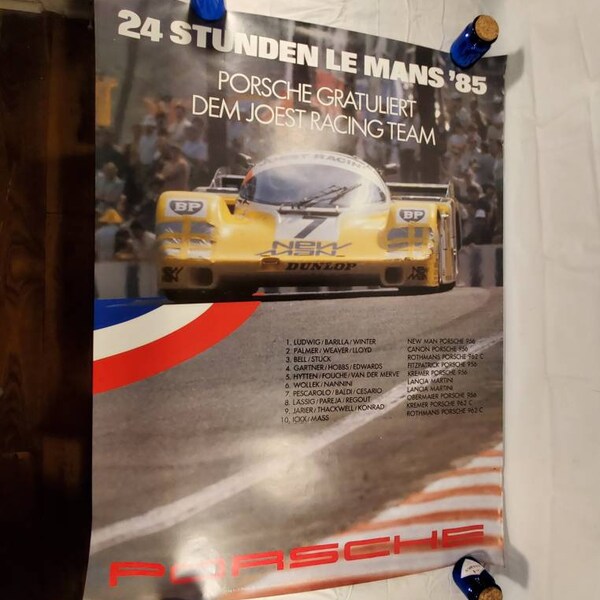 Le Mans Poster - Etsy