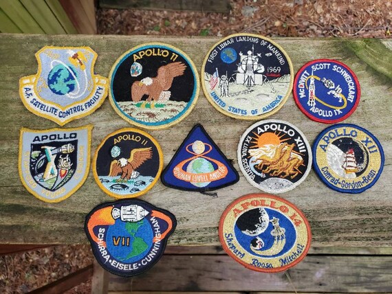 Nasa Apollo 2 Patches
