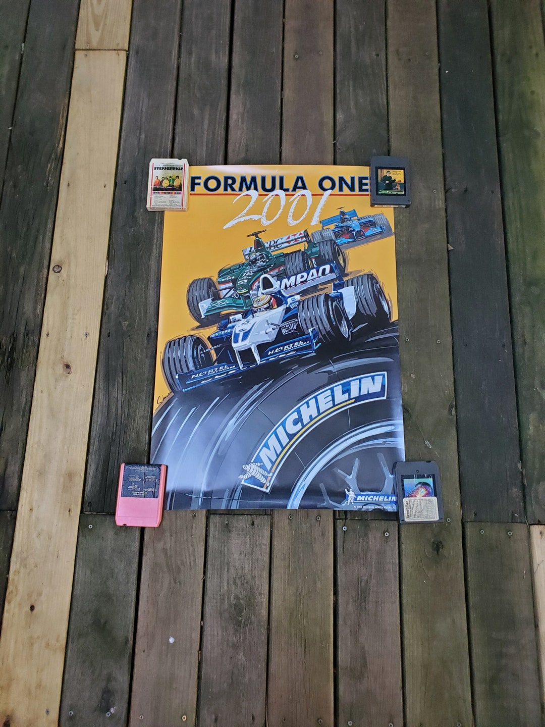 Vintage Michelin Formula One Race Poster Formula One Sign - Etsy