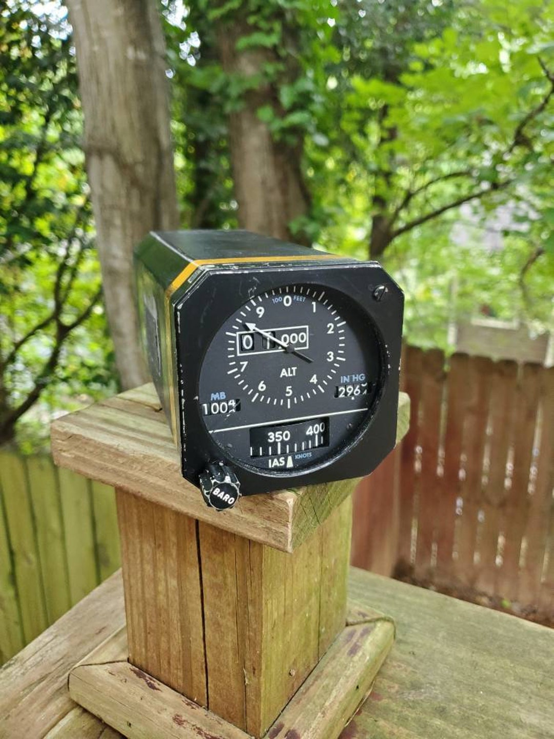 Vintage IAS Flight Altimeter Gauge Airplane Gauge - Etsy