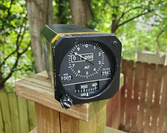 Vintage IAS Flight Altimeter Gauge Airplane Gauge - Etsy