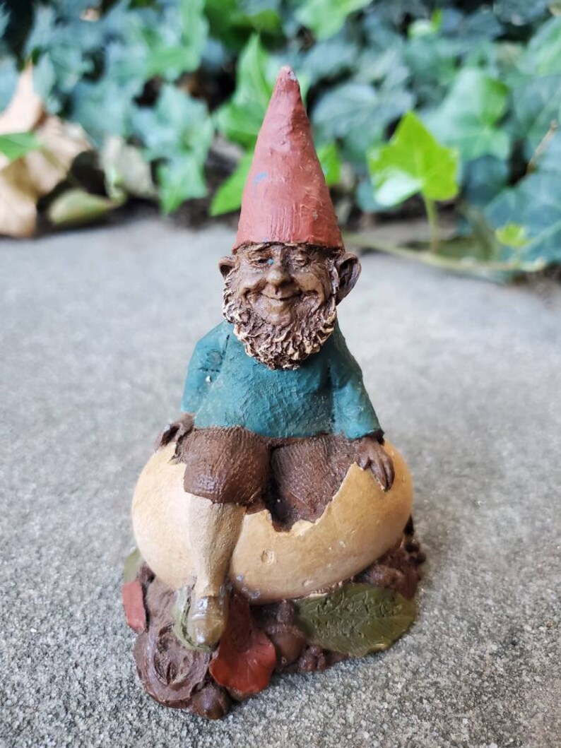 Vintage Tom Clark Gnome Figure Signed Chick - Etsy