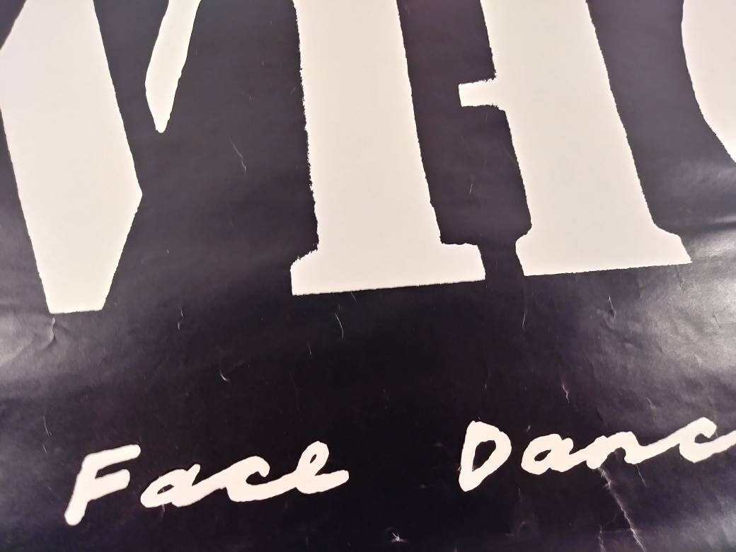 Vintage 1981 the Who Face Dances Promotional Poster - Etsy
